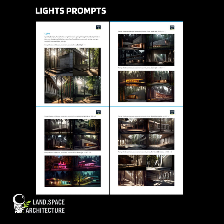 Architecture Midjourney Prompt Guidebook – LandSpace Architecture