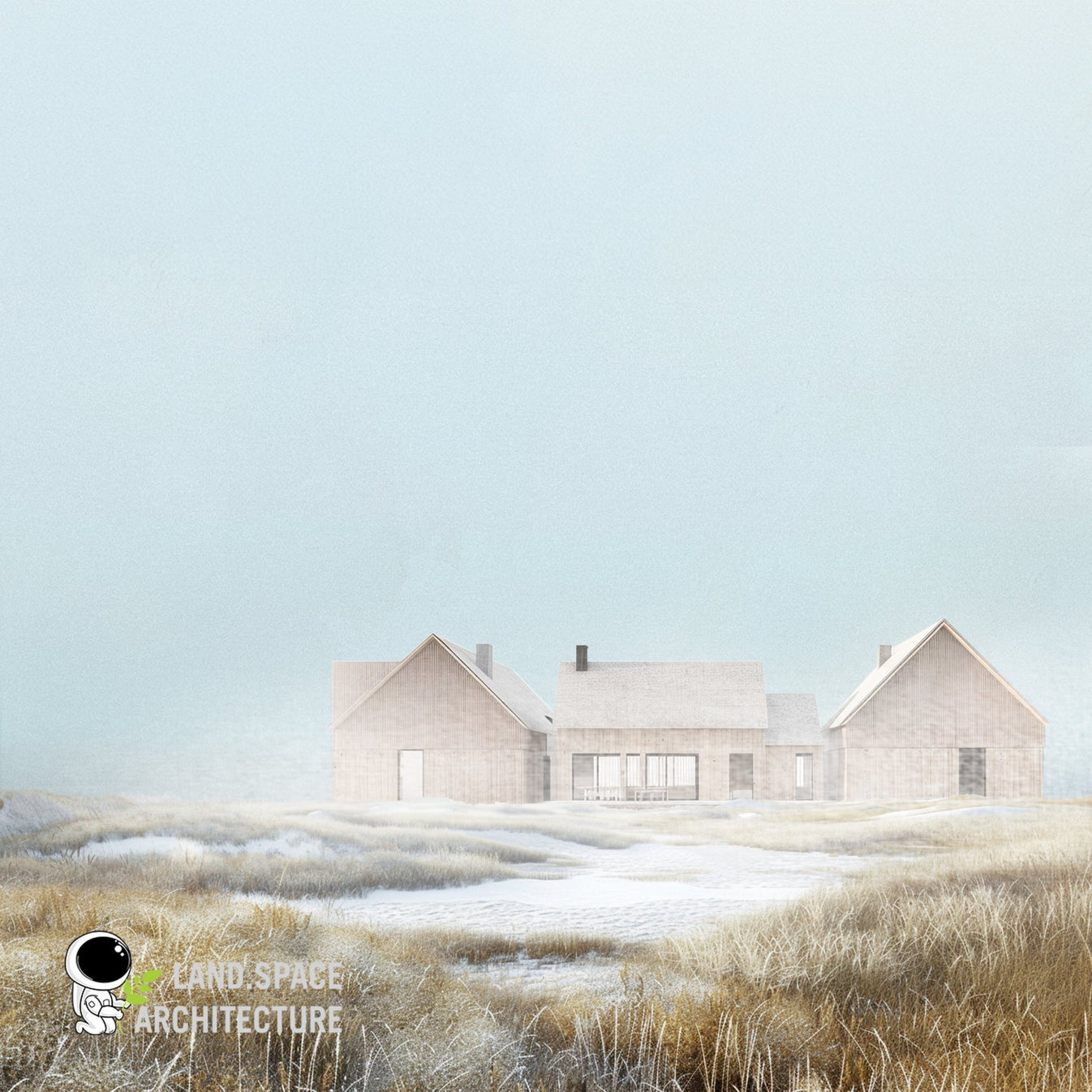 Cutout vintage landscape rendering bundle – Landscape Architecture